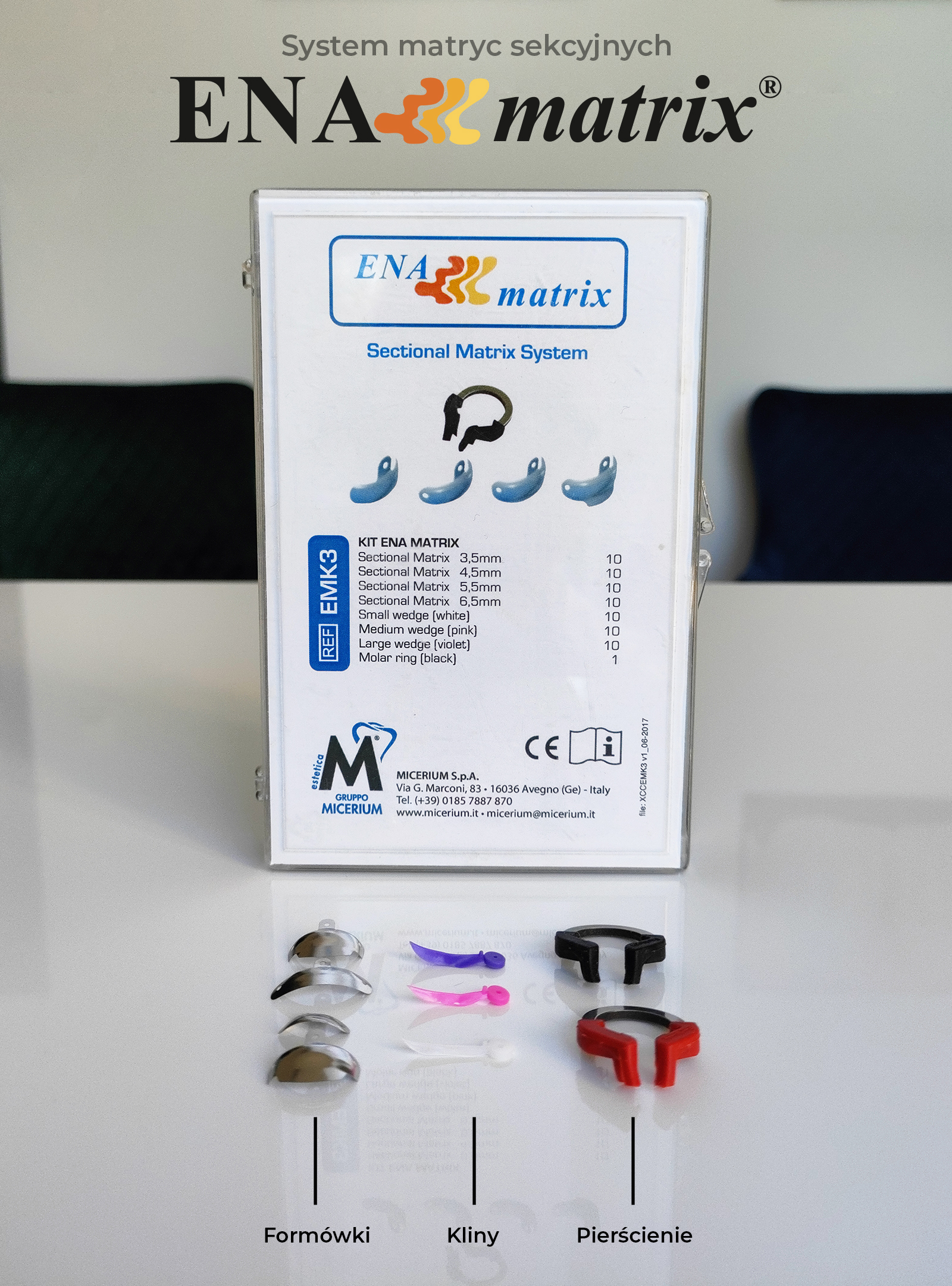 Wypróbuj system pierścieni, matryc i klinów ENA Matrix! • MicerDENT ...