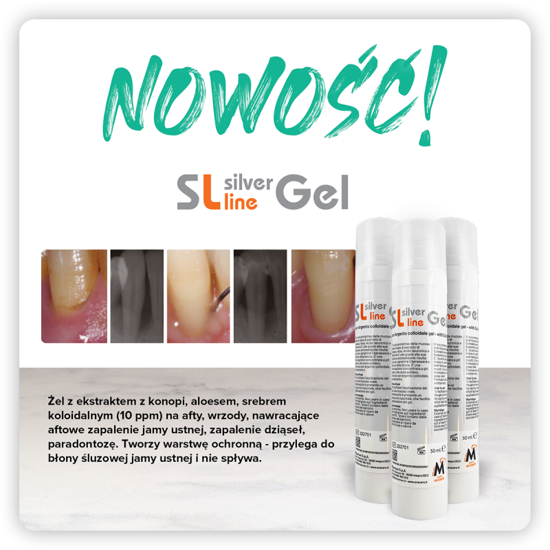 Silver Line Gel - żel koloidalny ze srebrem • MicerDENT - Materiały ...